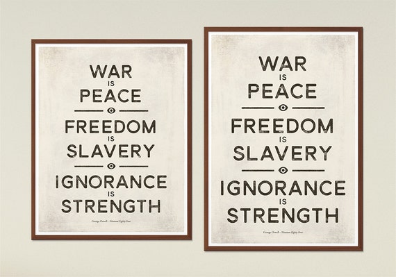 Freedom Is Slavery 1984