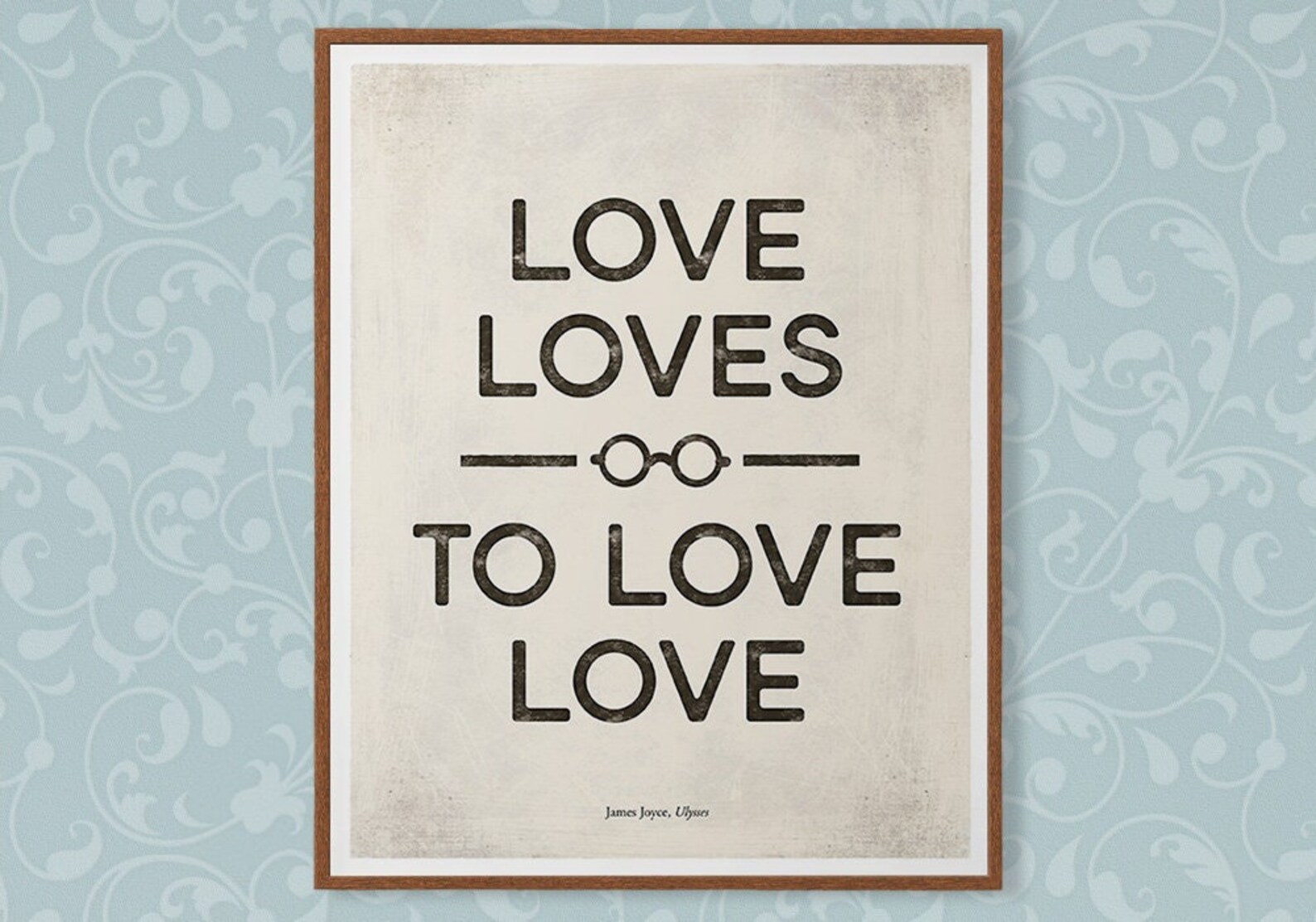 Love Quote by James Joyce Literary Quote Medium Size Poster - Etsy