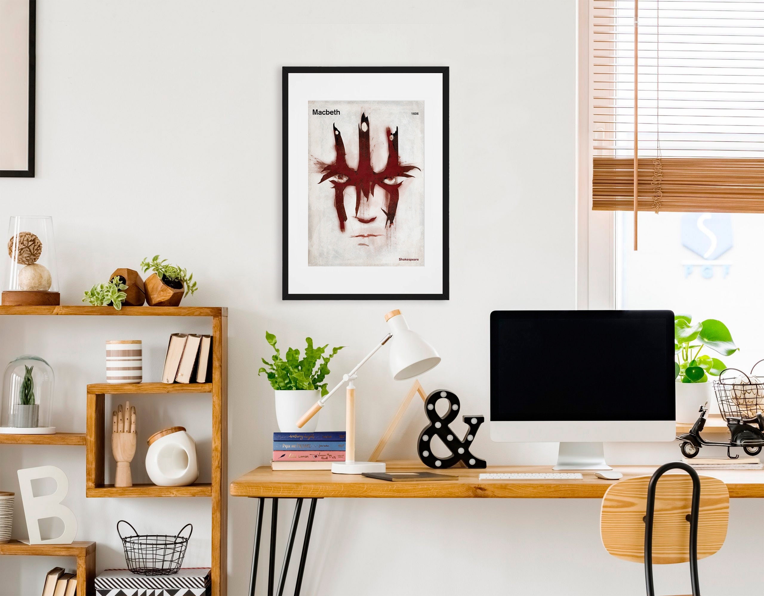 Digital Download Shakespeare Theatre Book Cover Poster Medium Literary ...