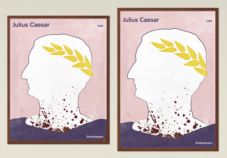 Shakespeare Set of 3 Prints Medium Literary Book Cover Posters ...