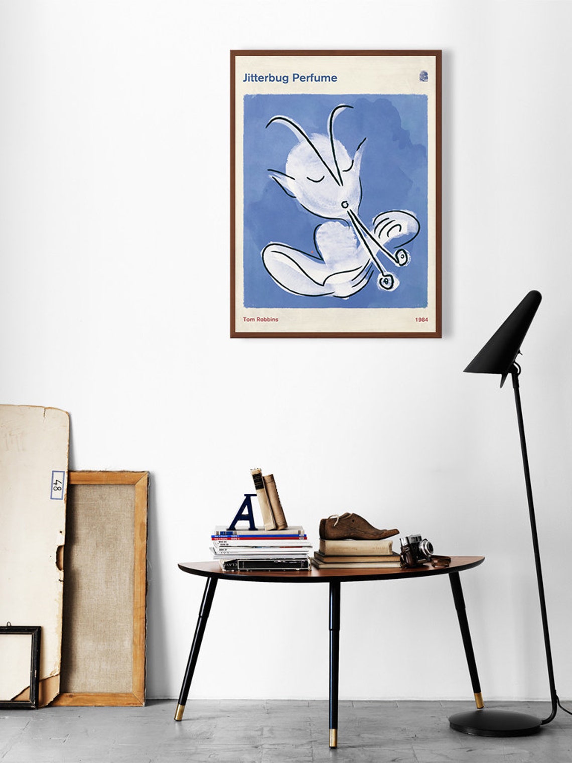 Jitterbug Perfume Tom Robbins Book Cover Poster Large | Etsy