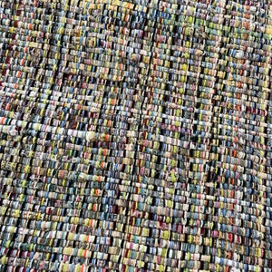 Upcycled Multicolored Rag Rugs - Etsy