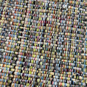 Upcycled Multicolored Rag Rugs - Etsy