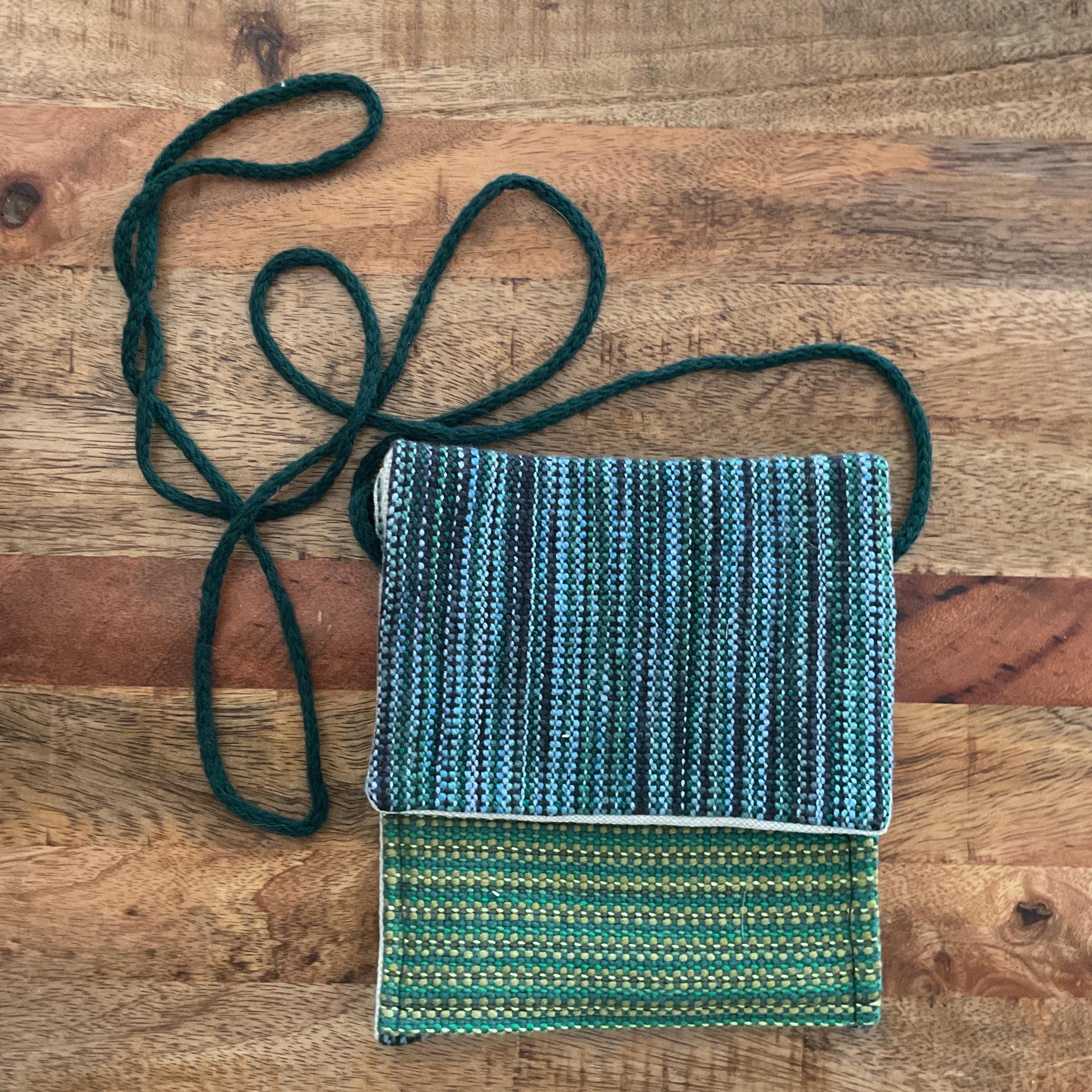 Upcycled Handwoven Purse Pouch (more Color Options in Listing) - Etsy