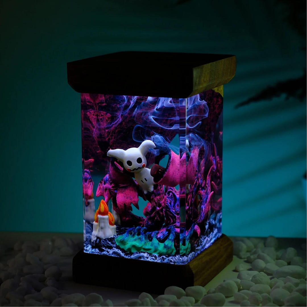 Pokemon Togepi Epoxy Resin Lamp, Night Light - Etsy