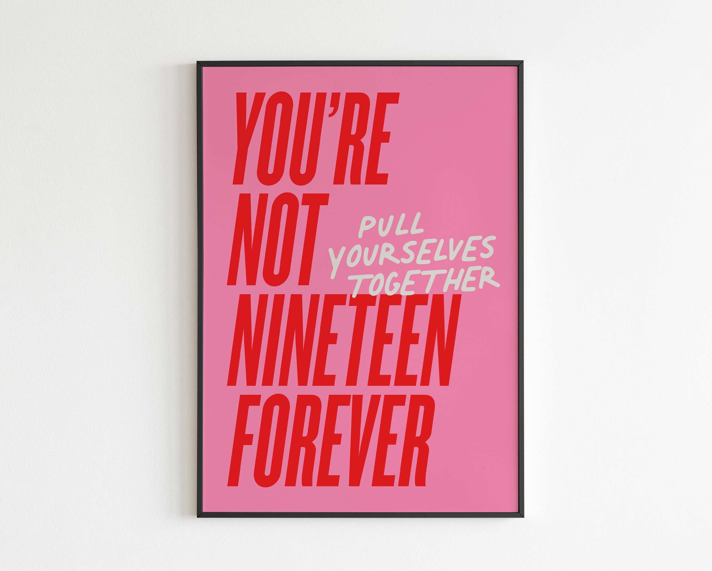 The Courteeners - You're Not Nineteen Forever - Lyrics - Music - A3 ...