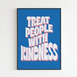 Harry Styles Treat People With Kindness Lyrics Music A3 A4 A5 Wall Art ...