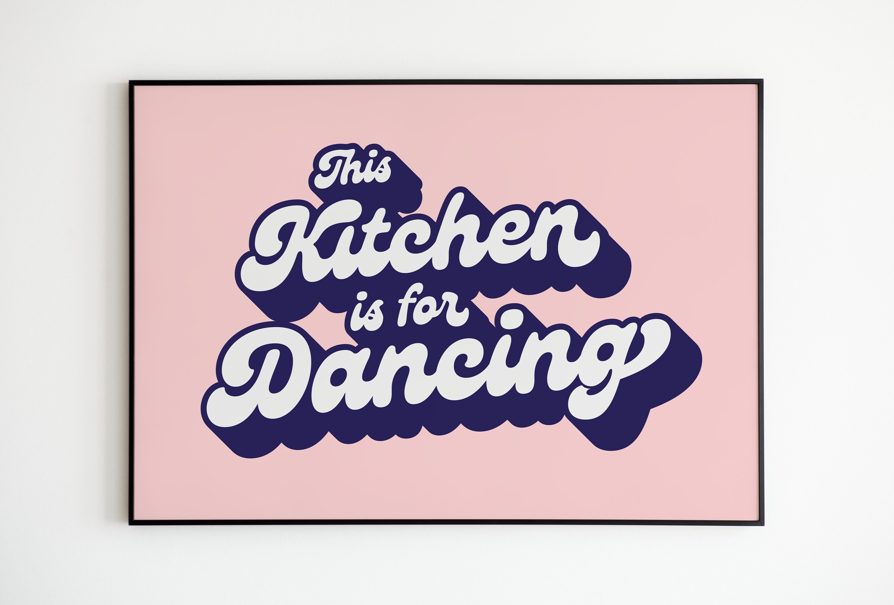 This Kitchen is for Dancing - Quote - Lyrics - Music - A3 - A4 - A5 ...