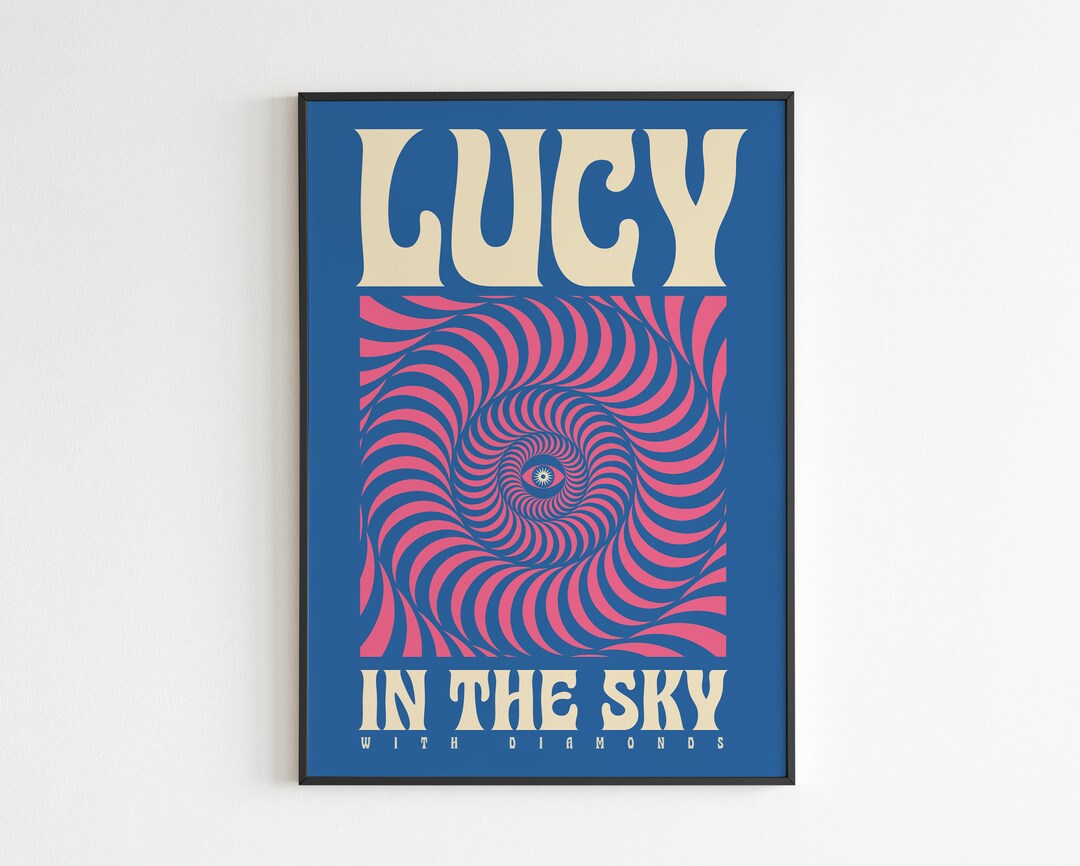 Lucy In The Sky With Diamonds - V2 - Songtext - Musik - A3 - A4 - A5 ...