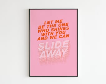 She's Electric Lyrics Music A3 A4 A5 Wall Art Poster Print Music Gift ...