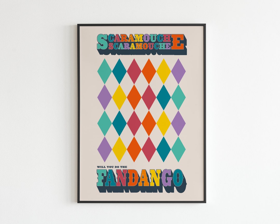 Queen Bohemian Rhapsody 'scaramouche Scaramouche Will You Do the ...