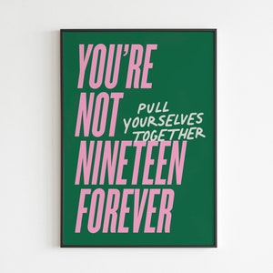 The Courteeners - You're Not Nineteen Forever - Lyrics - Music - A3 ...