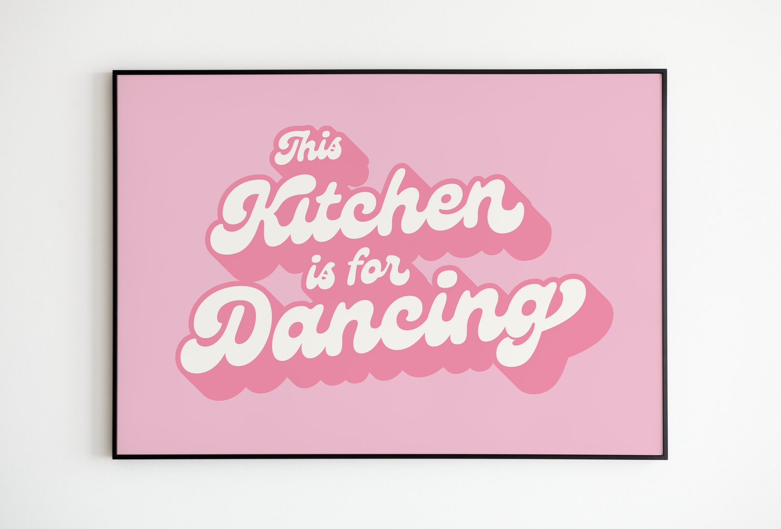 This Kitchen is for Dancing - Quote - Lyrics - Music - A3 - A4 - A5 ...