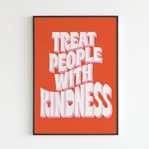 Harry Styles Treat People With Kindness Lyrics Music A3 A4 A5 Wall Art ...