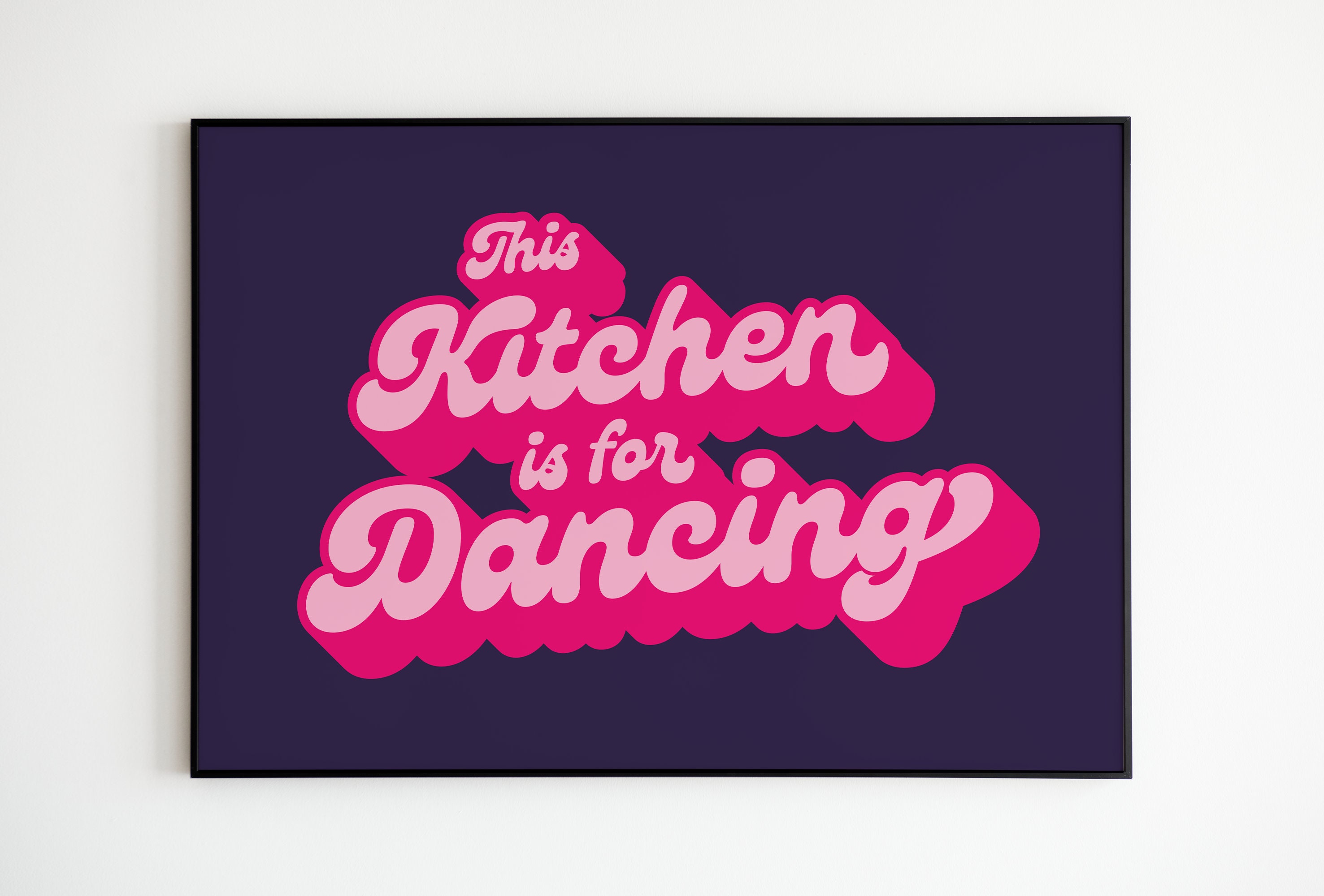 This Kitchen is for Dancing - Quote - Lyrics - Music - A3 - A4 - A5 ...