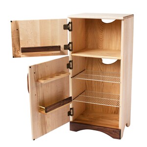 Simple Fridge Wooden Play Refrigerator Maple - Etsy