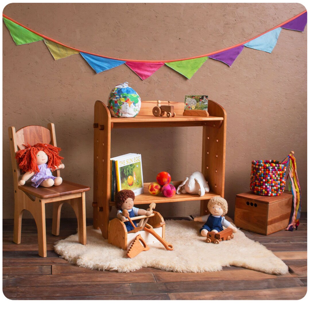 Cherry Wood Adjustable Shelving Unit/bookcase 32 Tall or 43 Tall - Etsy