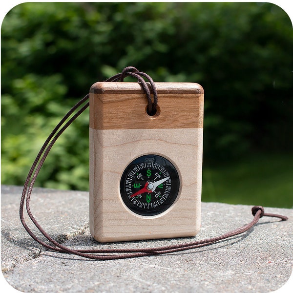 Wooden Compass - Etsy