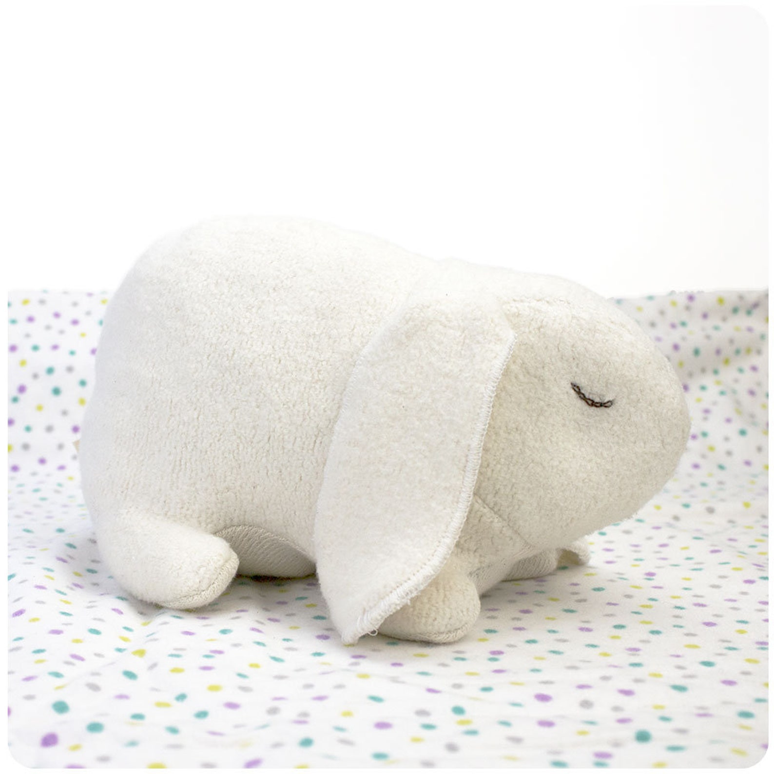 Fluffy Stuffed Bunny, 100% Organic Cotton Sherpa - Etsy