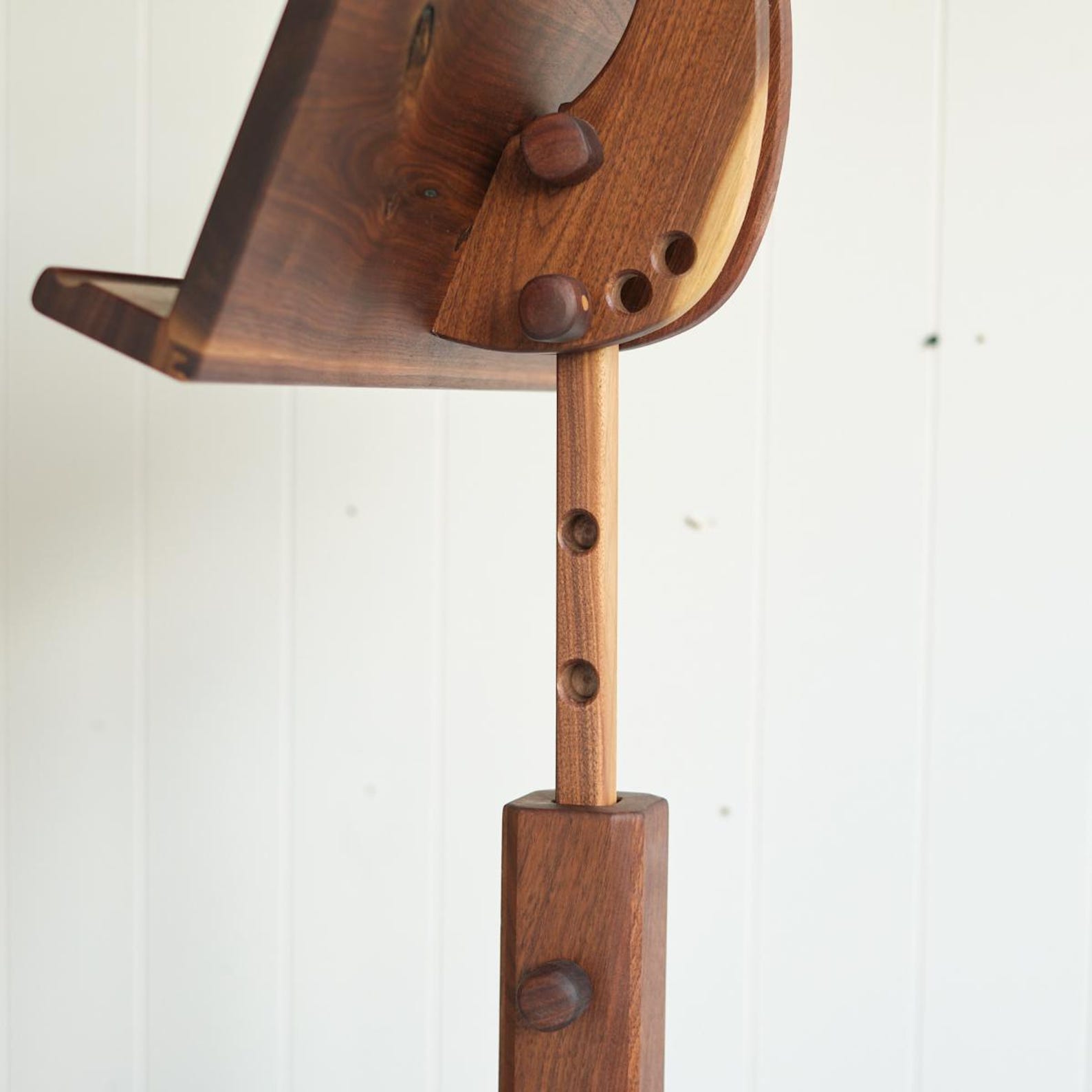 Rustic Walnut Music Stand - 28" or 40" Stem - Etsy
