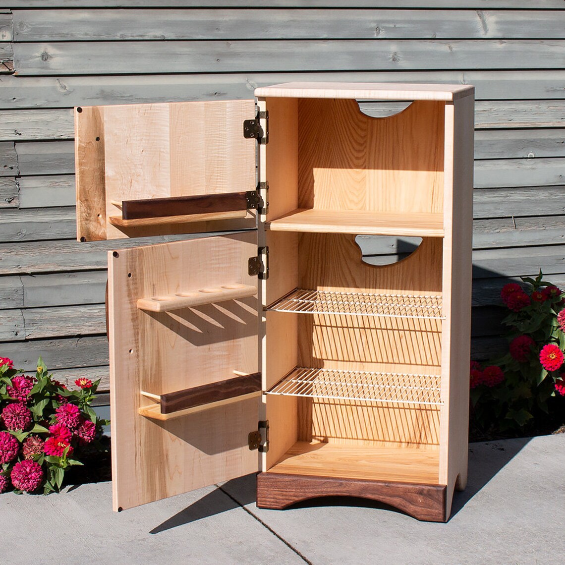 Simple Fridge Wooden Play Refrigerador Arce - Etsy España