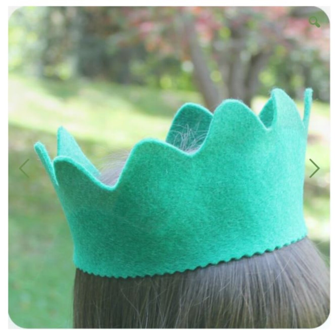 Colorful Wool Felt Crowns Set of 6 | Etsy