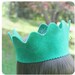 Colorful Wool Felt Crowns Set of 6 - Etsy