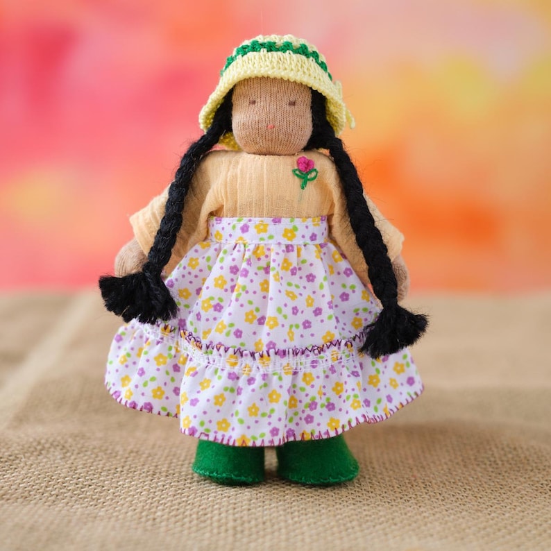 Waldorf 5.5 Inch Dollhouse Girl Dolls - Etsy