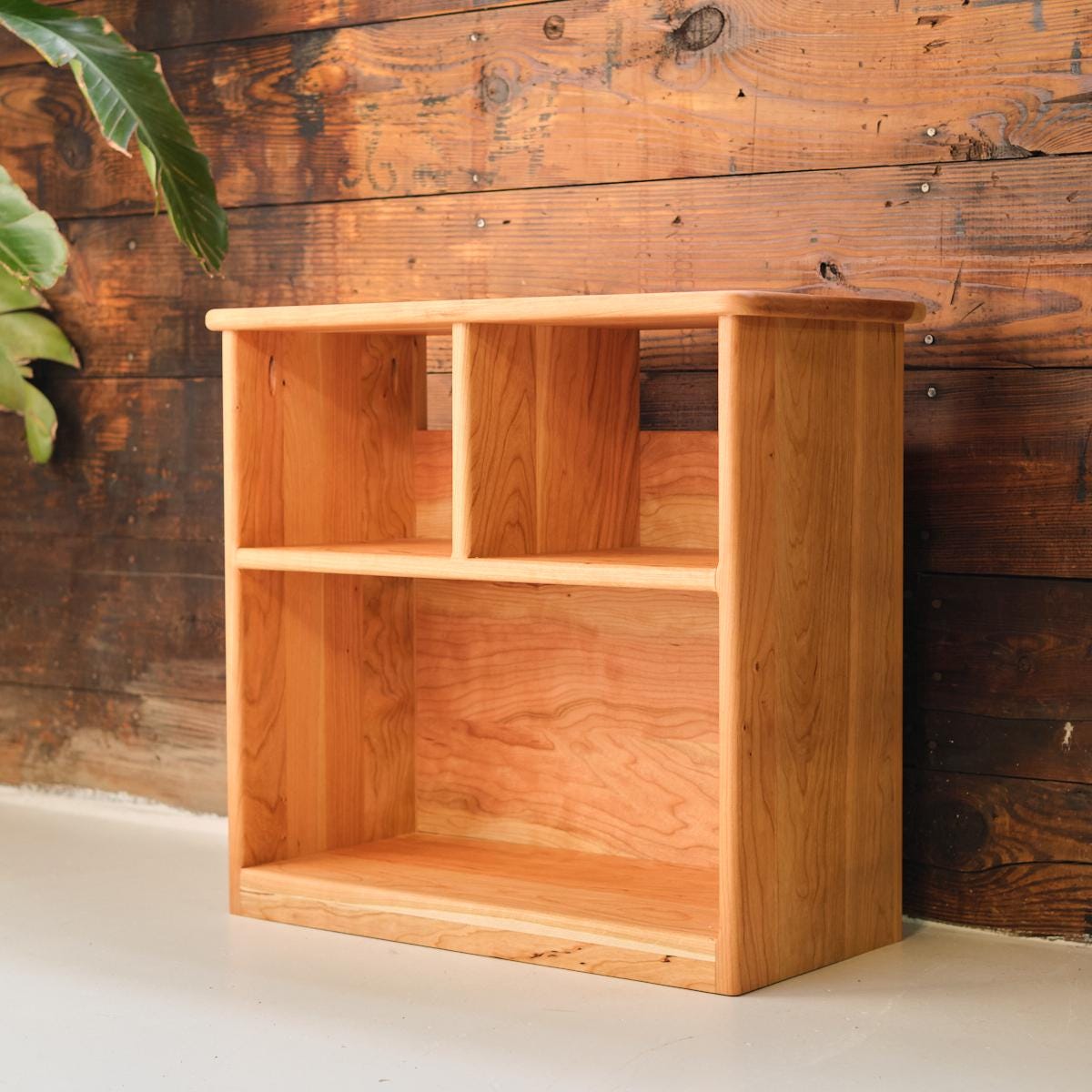Simple Bookcase/bookshelf - 22 Inch Tall - Cherry or Maple Wood - Etsy