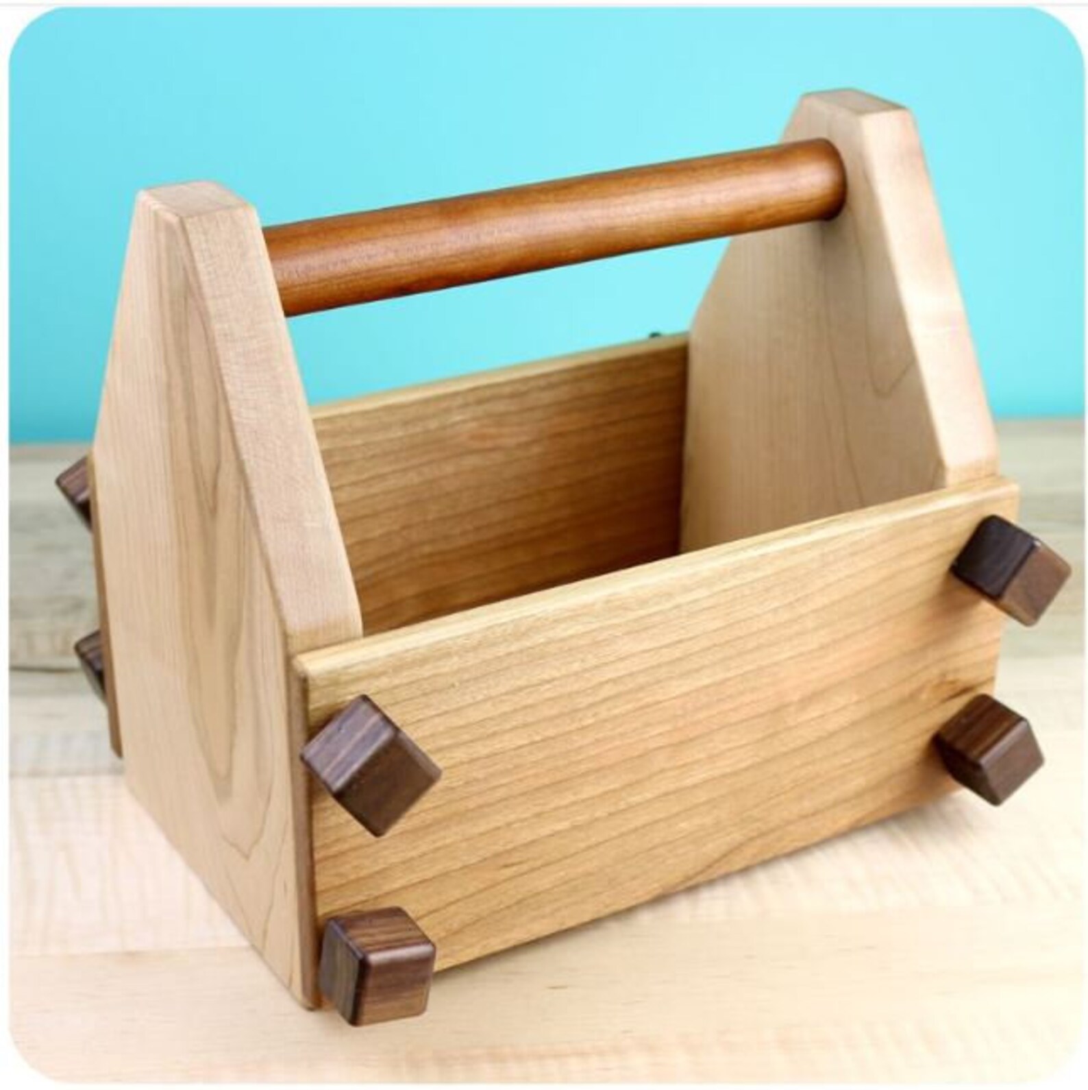 Hardwood Play Tool Box With Tools | Etsy