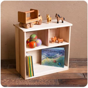 Simple Bookcase/bookshelf - 22 Inch Tall - Cherry or Maple Wood - Etsy