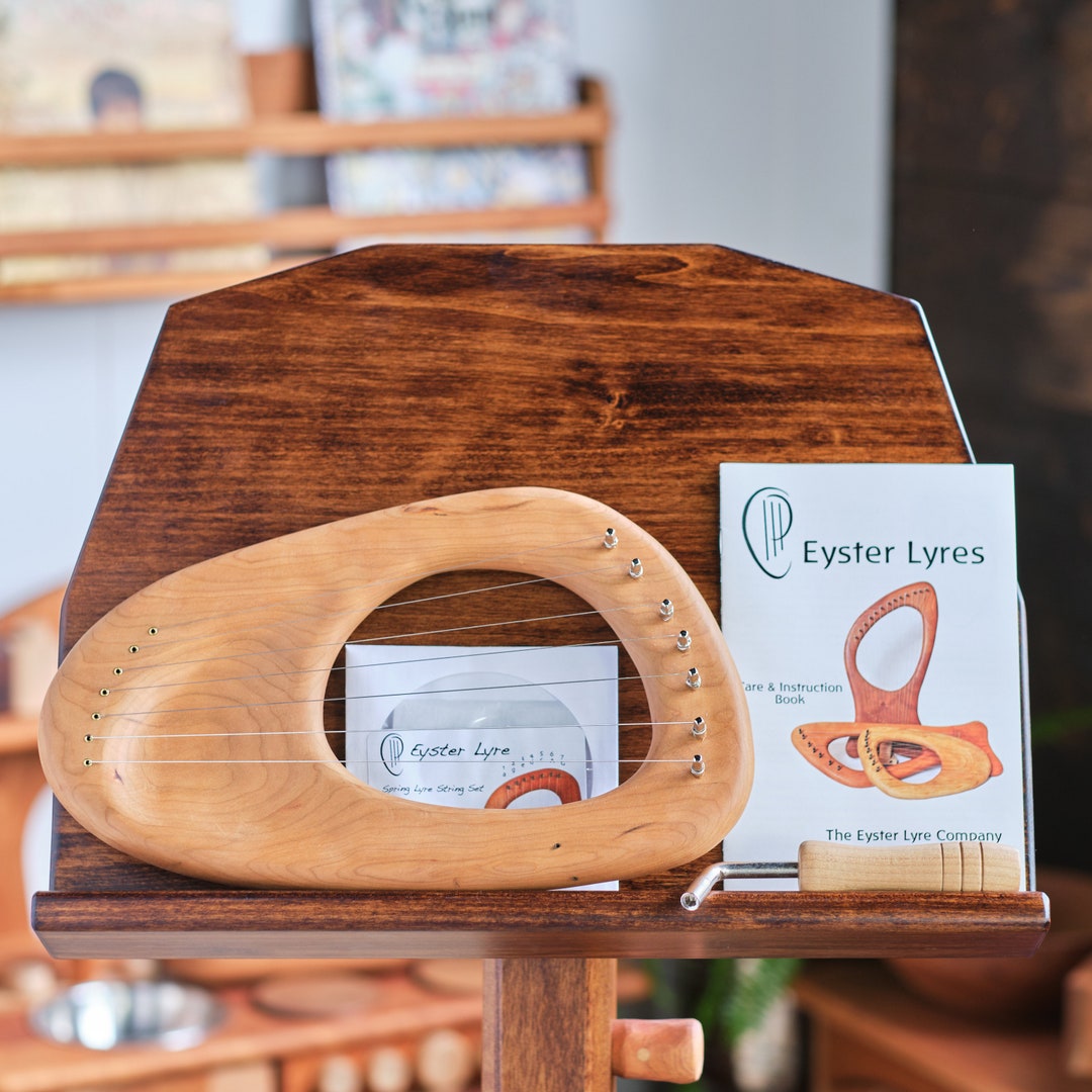 Spring Lyre 13 Cherry Wood Pentatonic A-G - Etsy