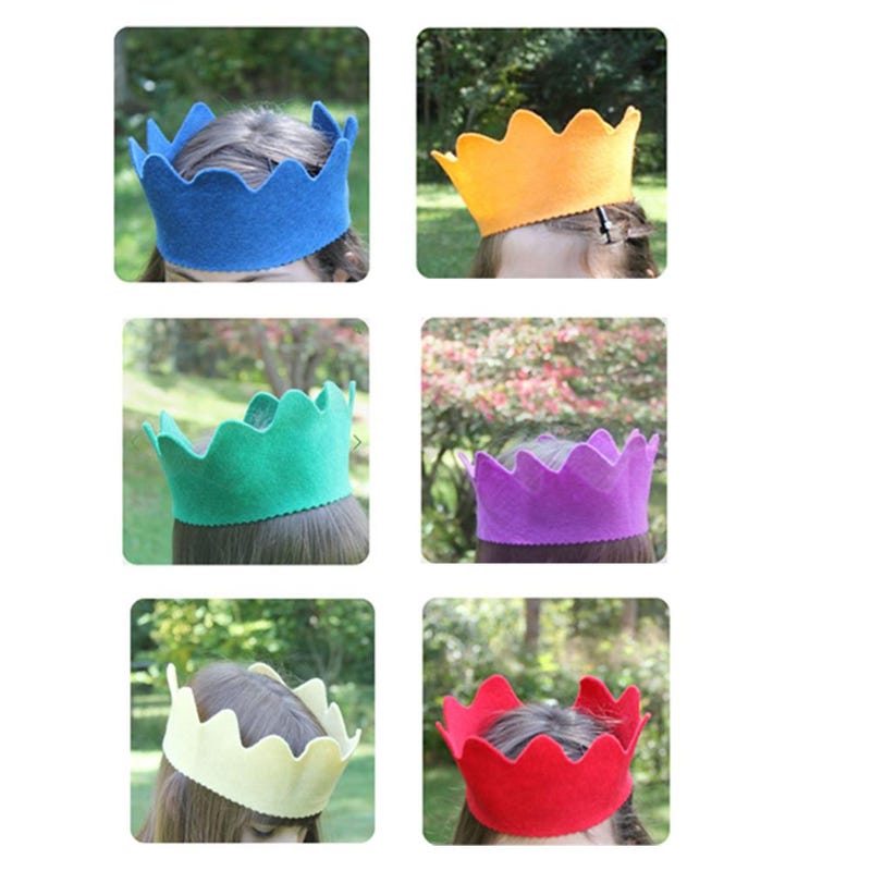 Felt Crown - Etsy