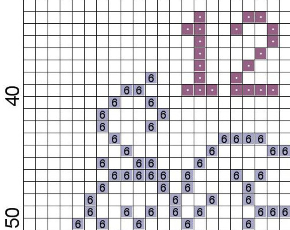 Cross Stitch Pattern Monogram Customisable Wedding Cross - Etsy