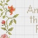 Cross Stitch Pattern - Bible Verse - 1 Corinthians 13:13 "but the ...
