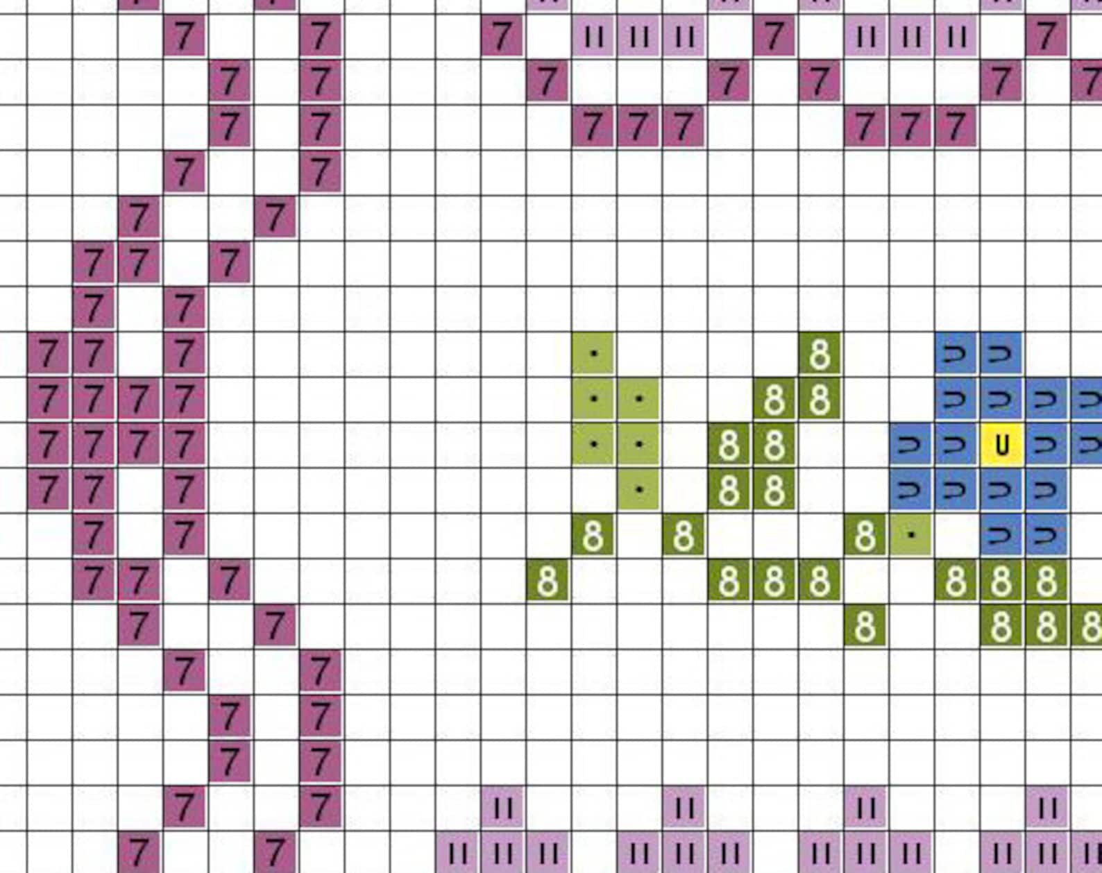 Cross Stitch patterns Cross Stitch border Cross Stitch edge | Etsy