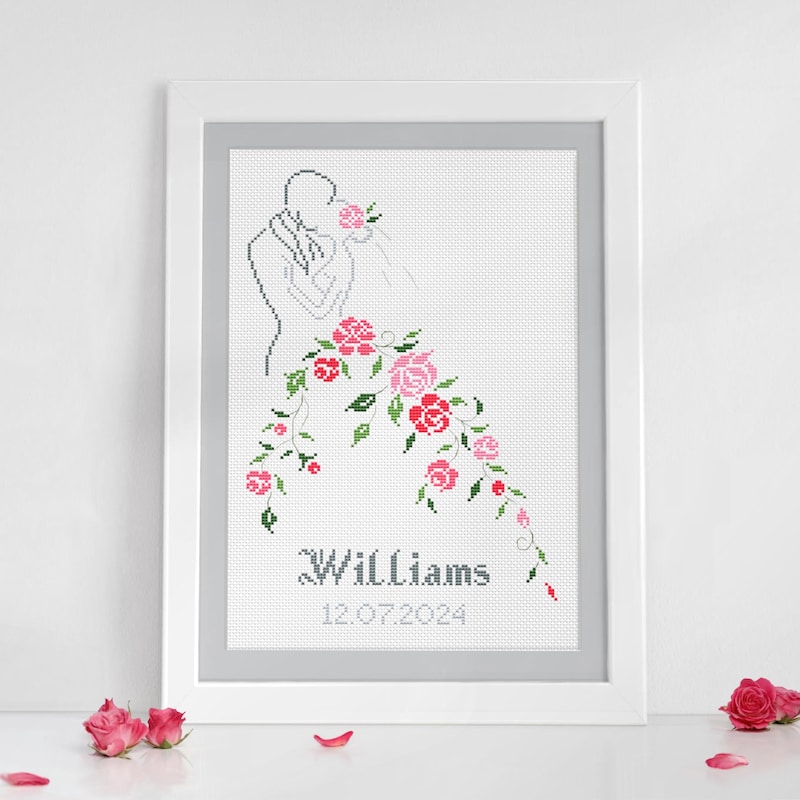 Cross Stitch Wedding - Etsy