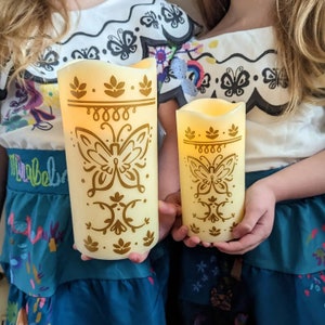 Enchanted Candle | Encanto Inspired Electric Candle | Flameless Flicker ...