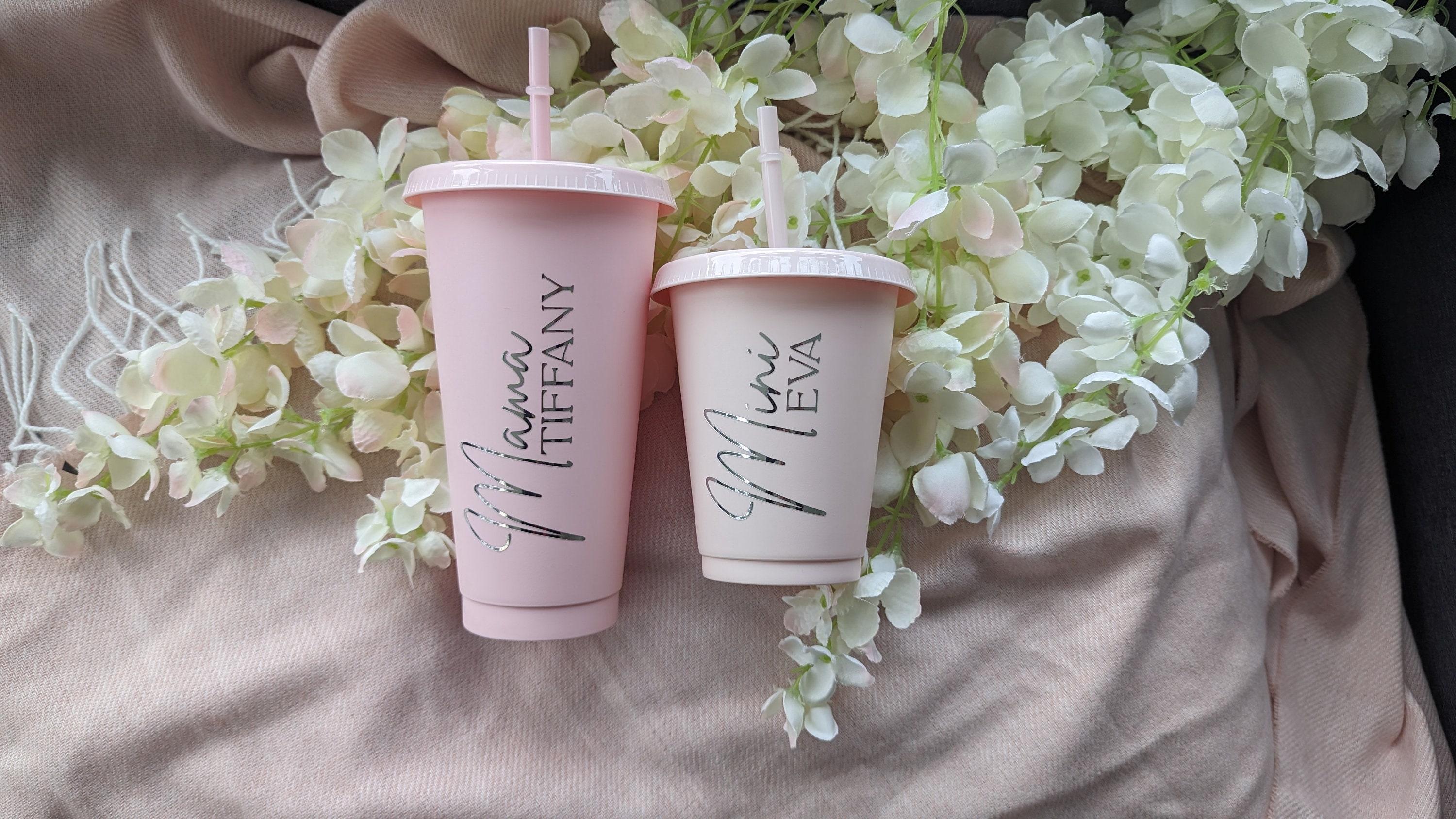 Personalised Mamma and Me Cold Cups (16oz and 24oz) | Mother and ...