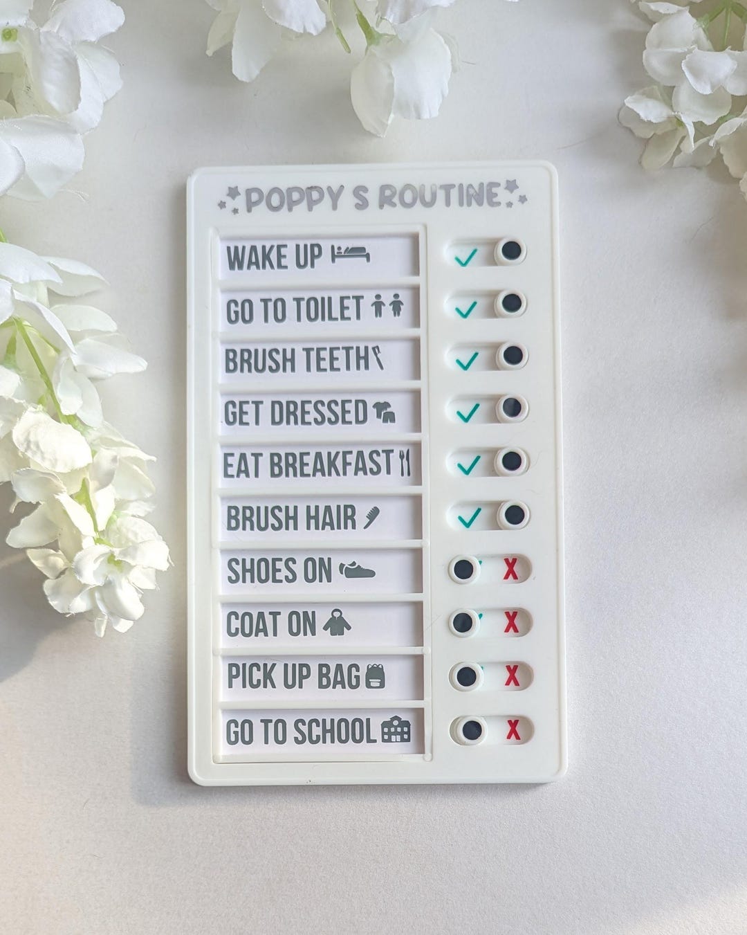 Personalised Routine Board | Autism Tool SEN | Teaching School Routine ...