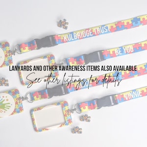 Personalised Autism Badge | SEN Badge | Autism ADHD Button Badge | Deaf ...