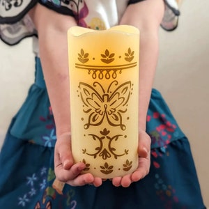 Enchanted Candle | Encanto Inspired Electric Candle | Flameless Flicker ...