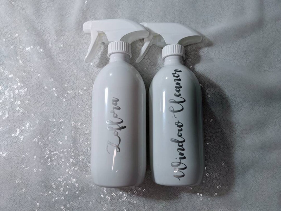 Custom Cleaning Spray Bottle - Cleaning Supplies | Organisation | Home ...