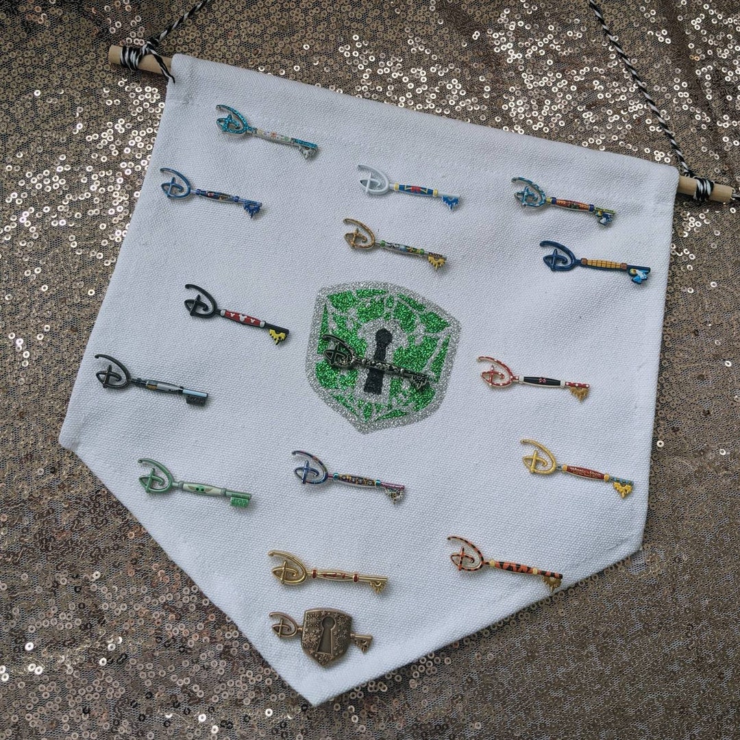 Custom Pin Display Pennant Inspired Pin Flag Any Theme, Any Colour, Can ...