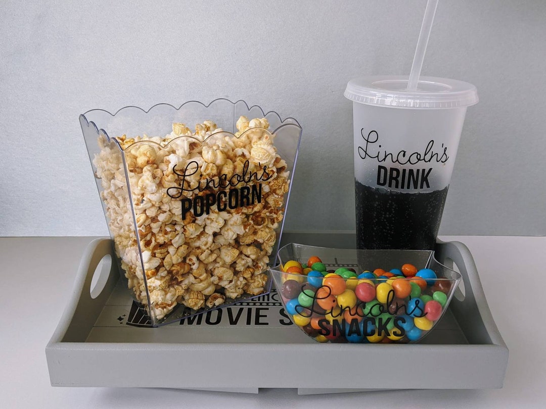 Personalised Movie Snacks Tray Film / Cinema Lover Christmas - Etsy UK