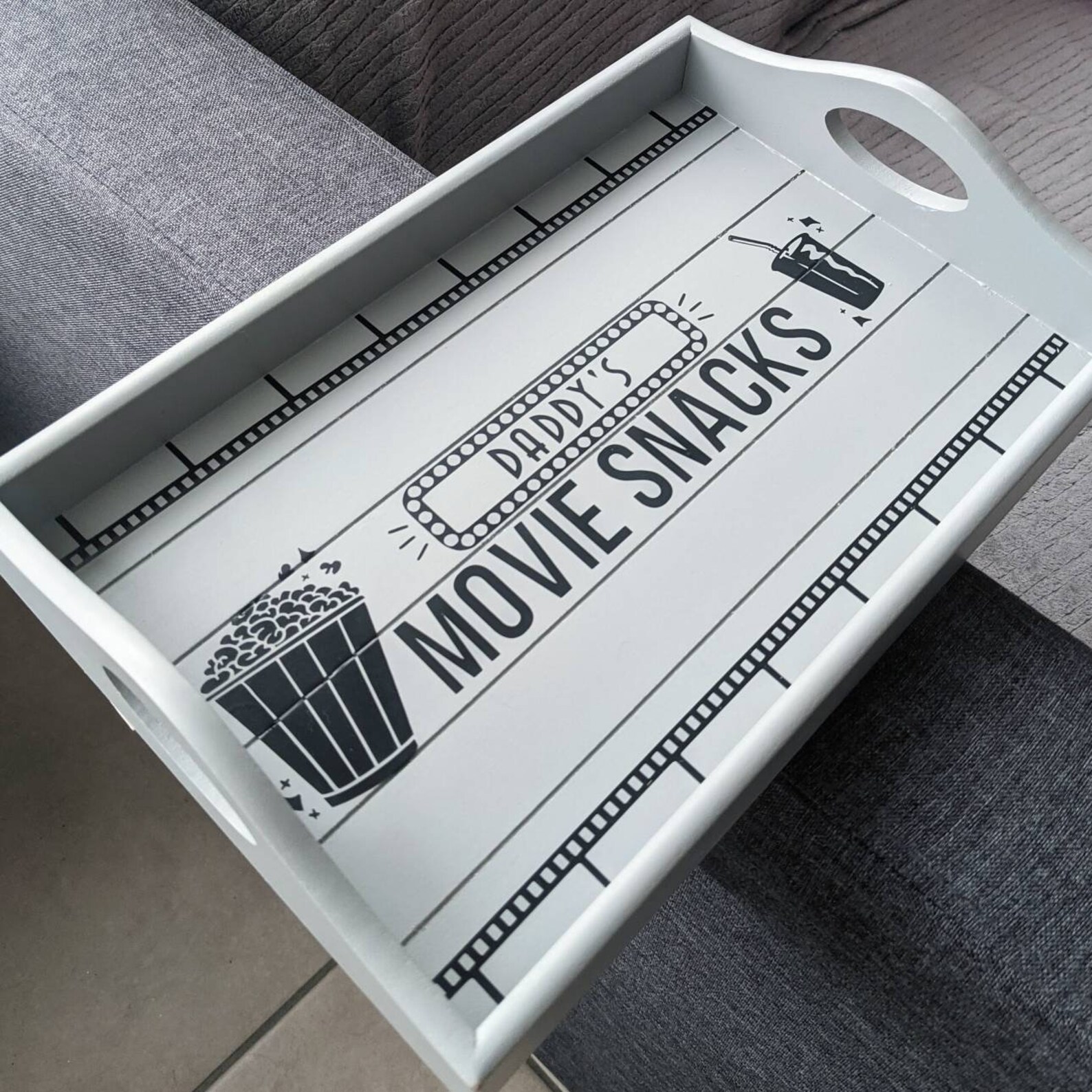 Personalised Movie Snacks Tray Film / Cinema Lover Christmas - Etsy UK