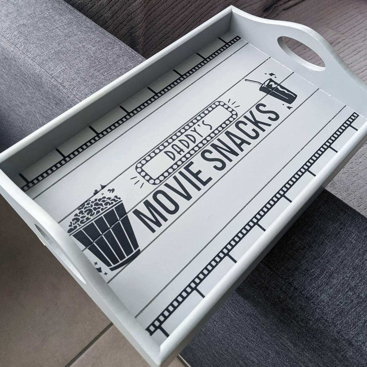 Personalised Movie Snacks Tray Film / Cinema Lover Christmas - Etsy UK