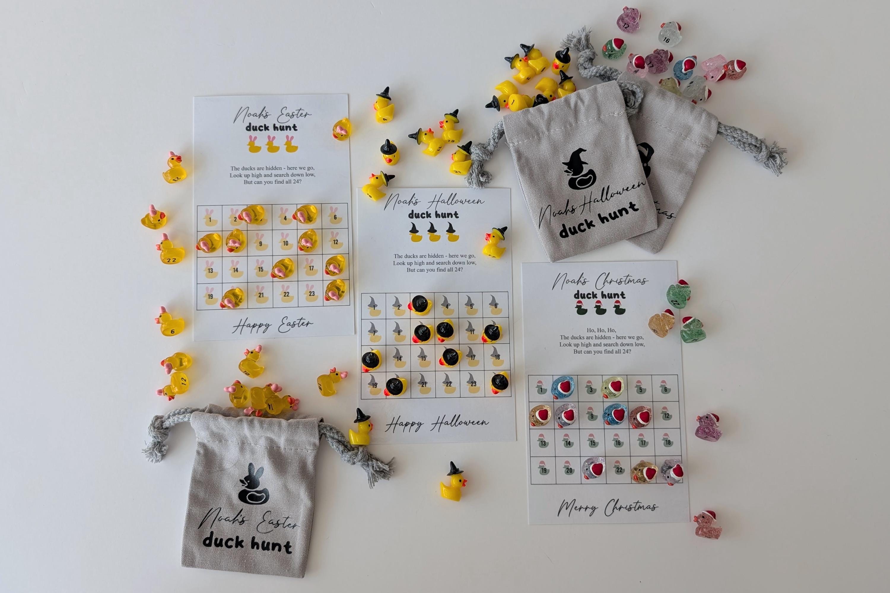 Personalised Christmas Duck Hunt Party Game | Stocking Stuffer Gift ...