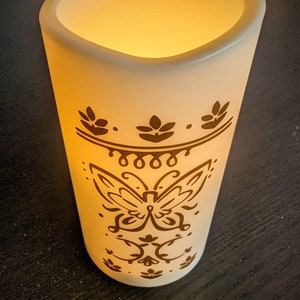 Enchanted Candle Encanto Inspired Electric Candle Flameless Flicker ...