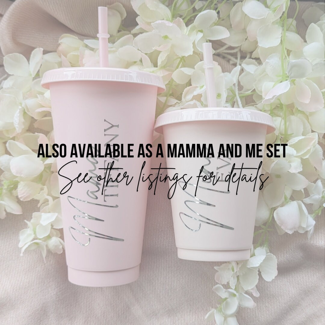Personalised Mama and Mini Gift Box | Cold Cup Set | Mum Nan Mummy ...